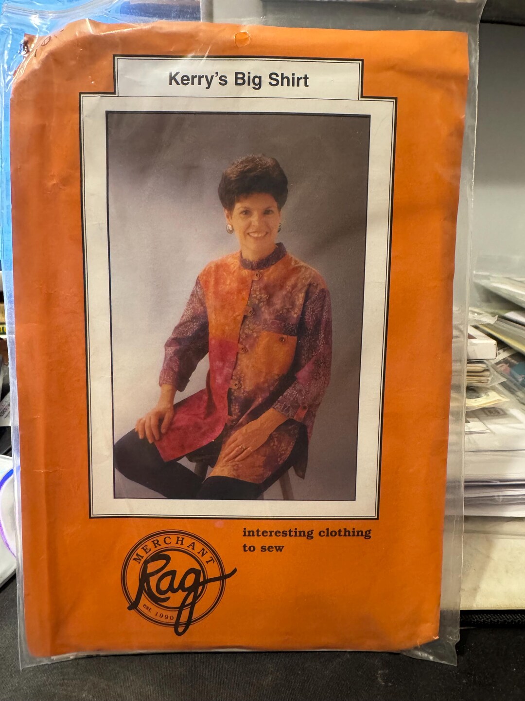 Merchant Rag Pattern Kerry's Big Shirt New Pattern - Etsy