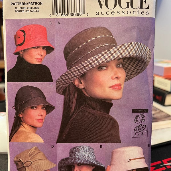 Vogue Hat Pattern - Etsy