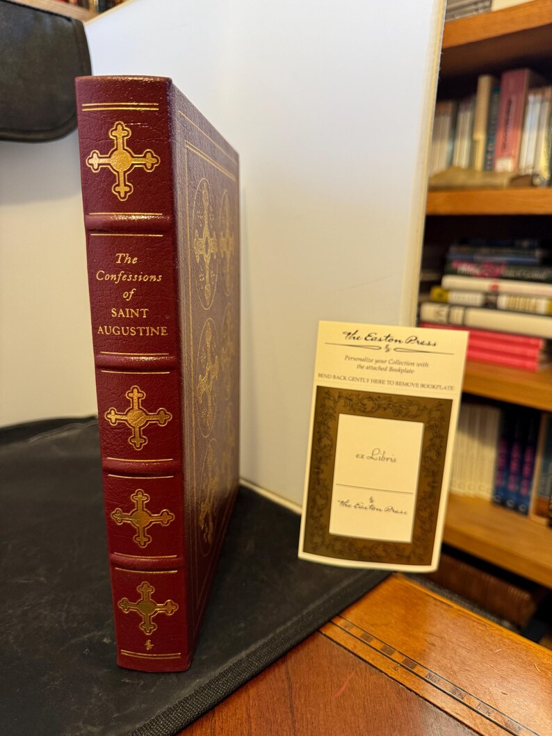 The Confessions of Saint Augustine - the Easton Press - Etsy