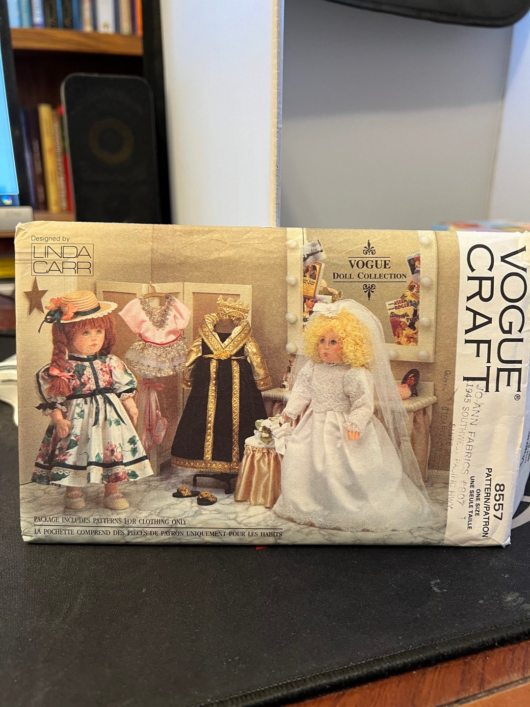 Vogue Craft Pattern 8557 - 18" Doll Clothes - Etsy