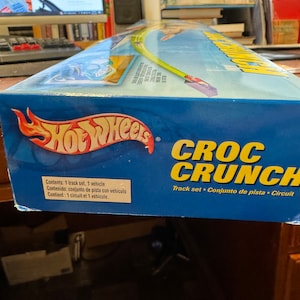 Hot Wheels - Croc Crunch Track Set - New - Unopened - Etsy