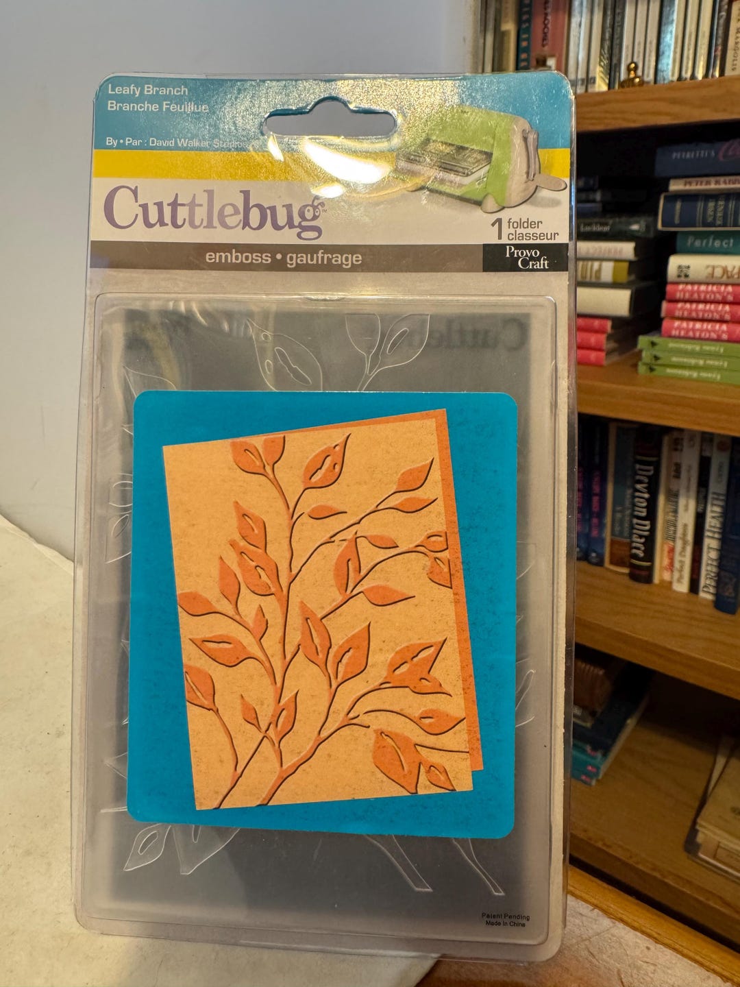 Cuttlebug Provo Craft Leafy Branch Embossing Folder - Etsy