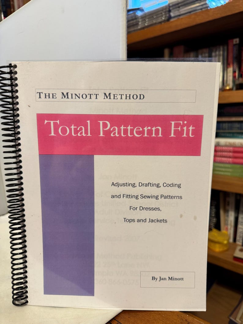 Total Pattern Fit - the Minott Method - Jan Minott - Rare - Etsy