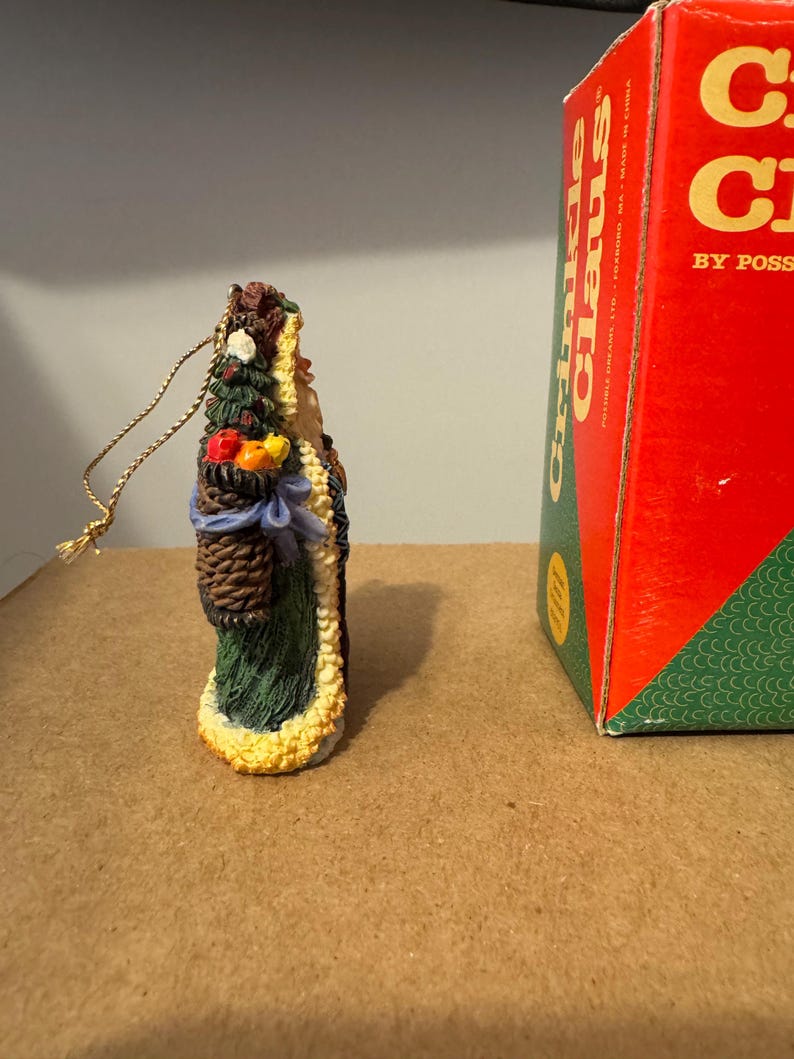Crinkle Claus German Santa 659701 Christmas Tree Ornament - Etsy
