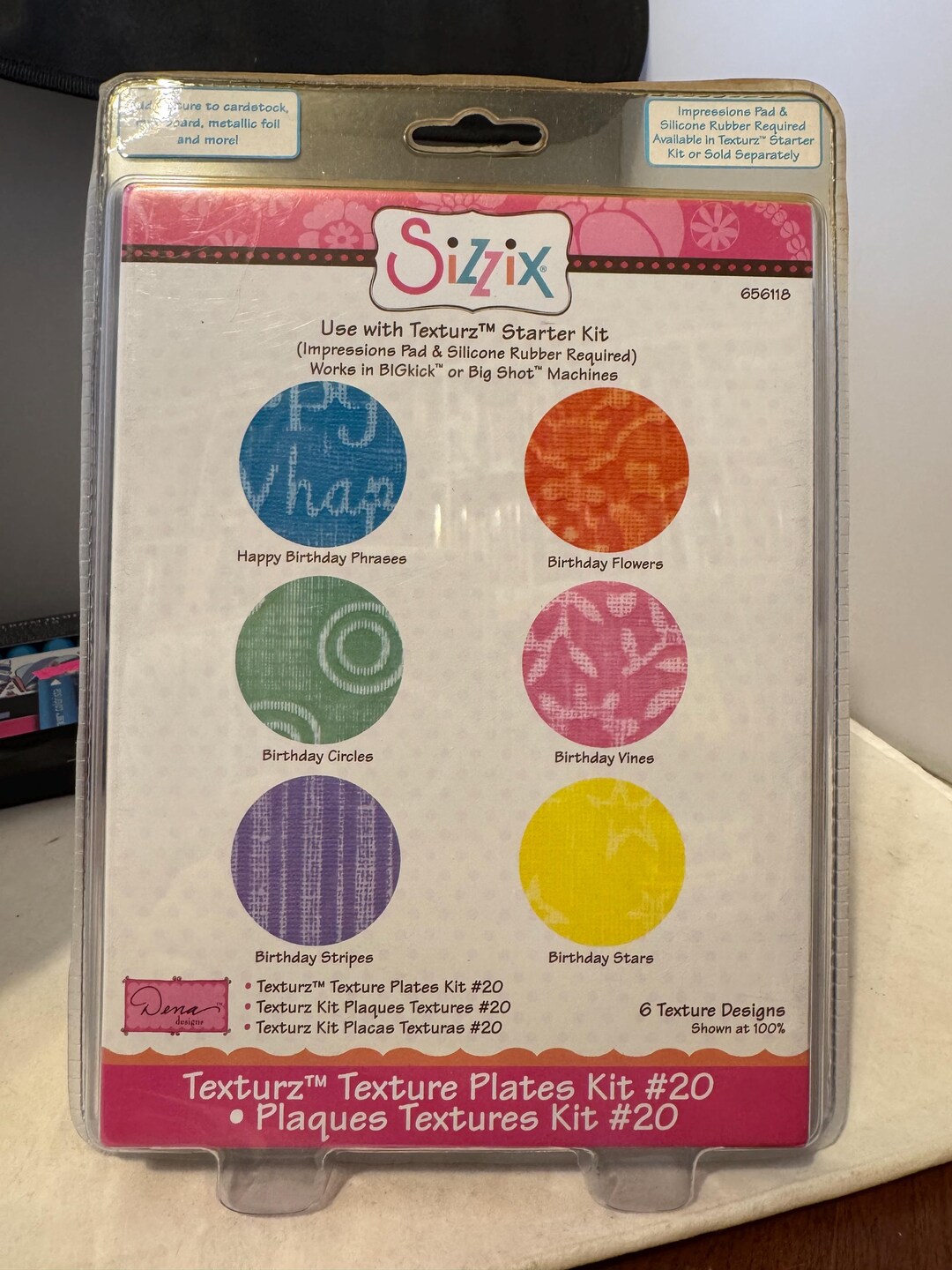 Sizzix Texture Plates Kit #20 - Etsy