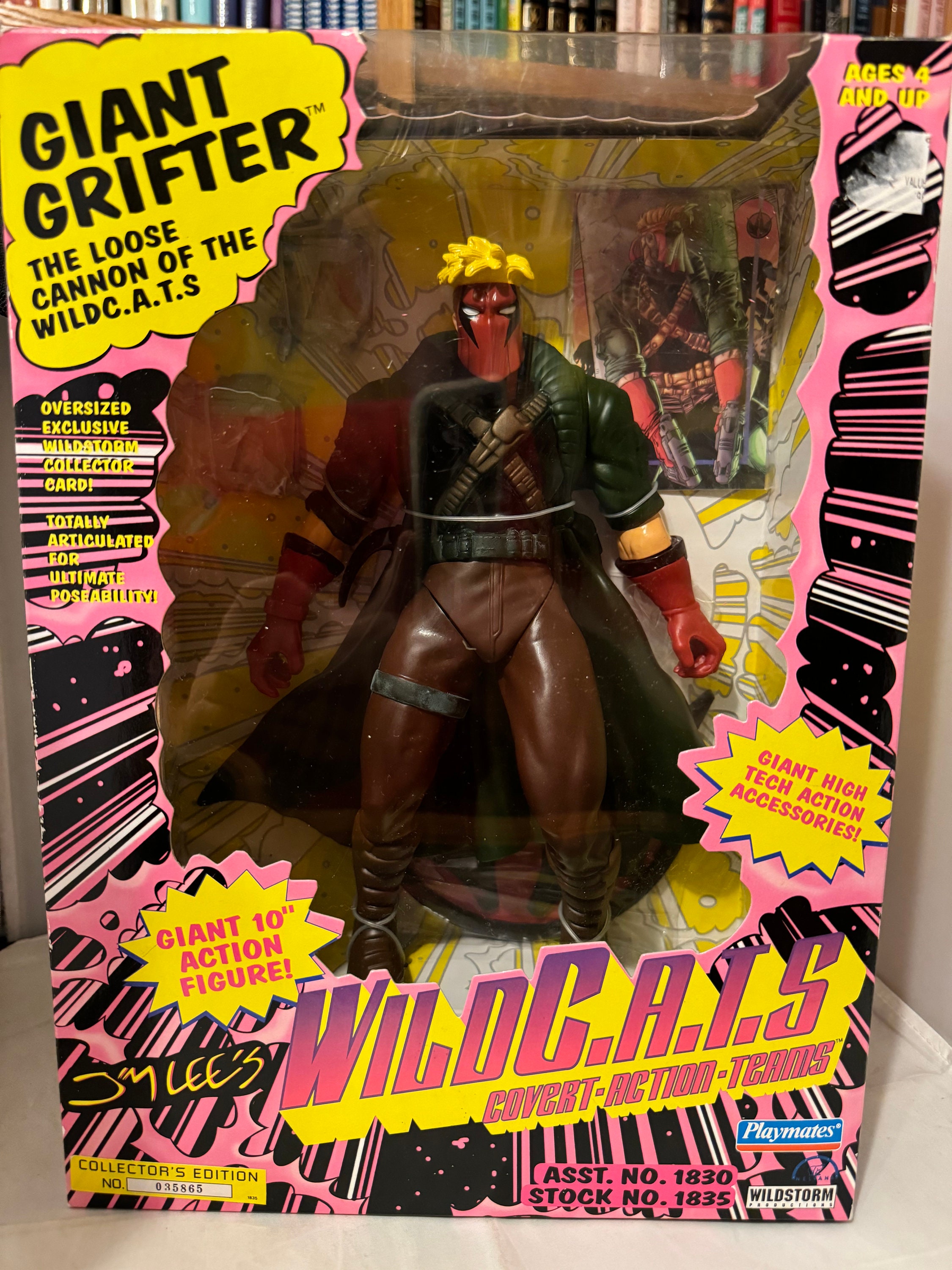 Wild C.A.T.S. - Giant Grifter - Giant 10" Action Figure! - New (1995) - Etsy
