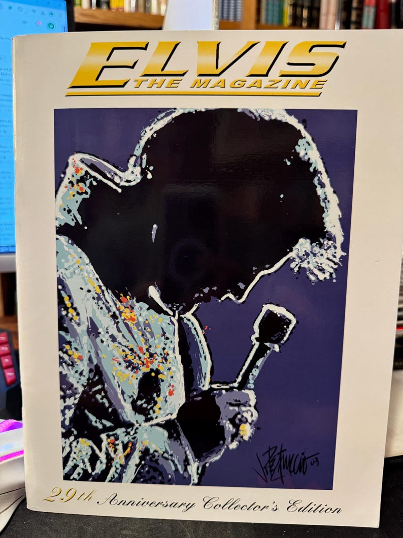 Elvis the Magazine - 29th Anniversary Collector's Edition - Etsy