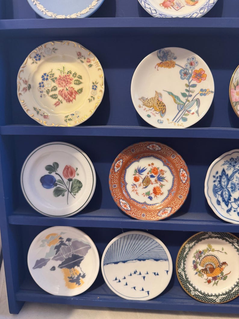 Miniature Plates of the World's Great Porcelain Houses Complete Set of ...