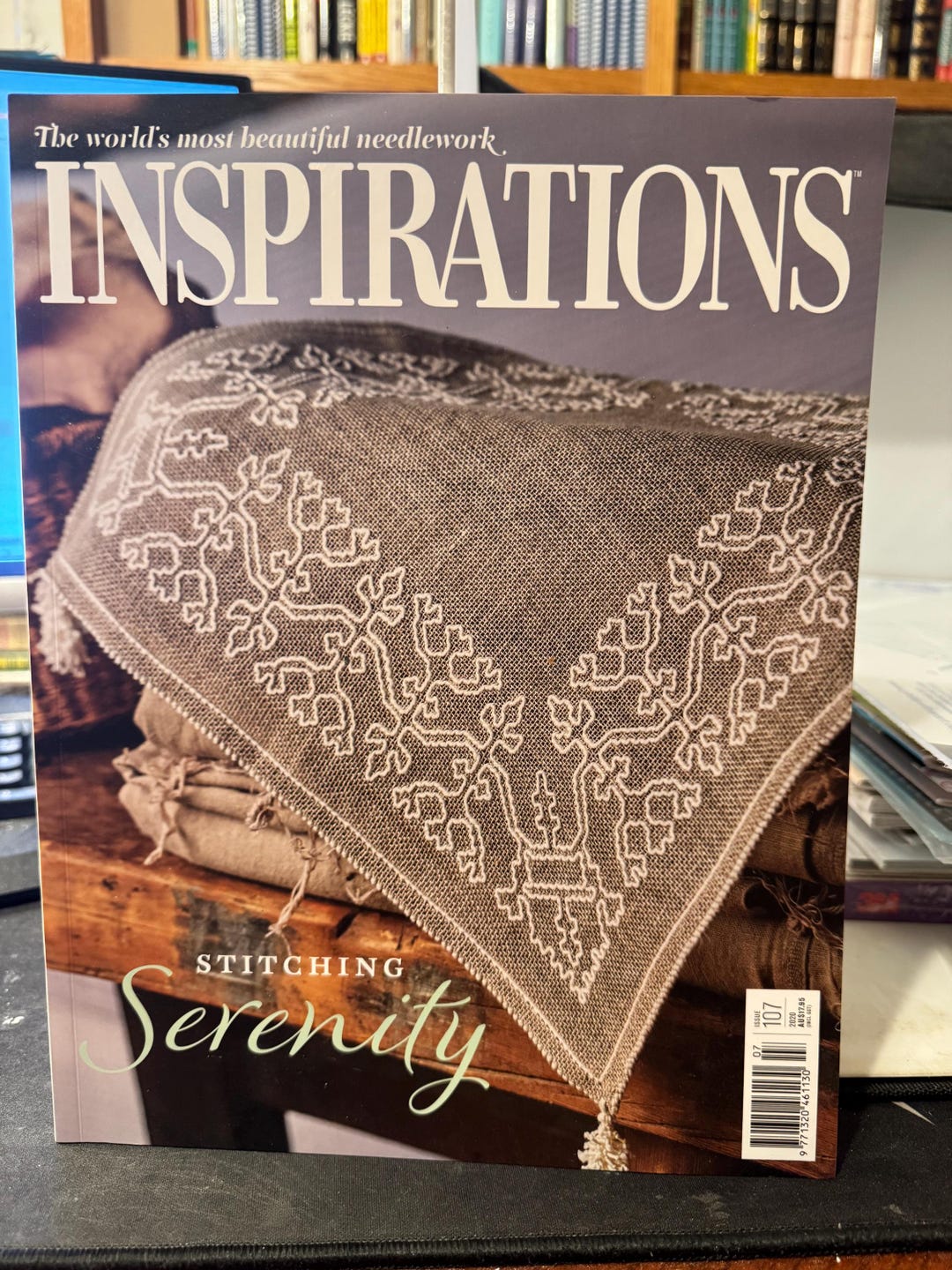 Inspirations Magazine Issue 107 - Stitching Serenity - Etsy