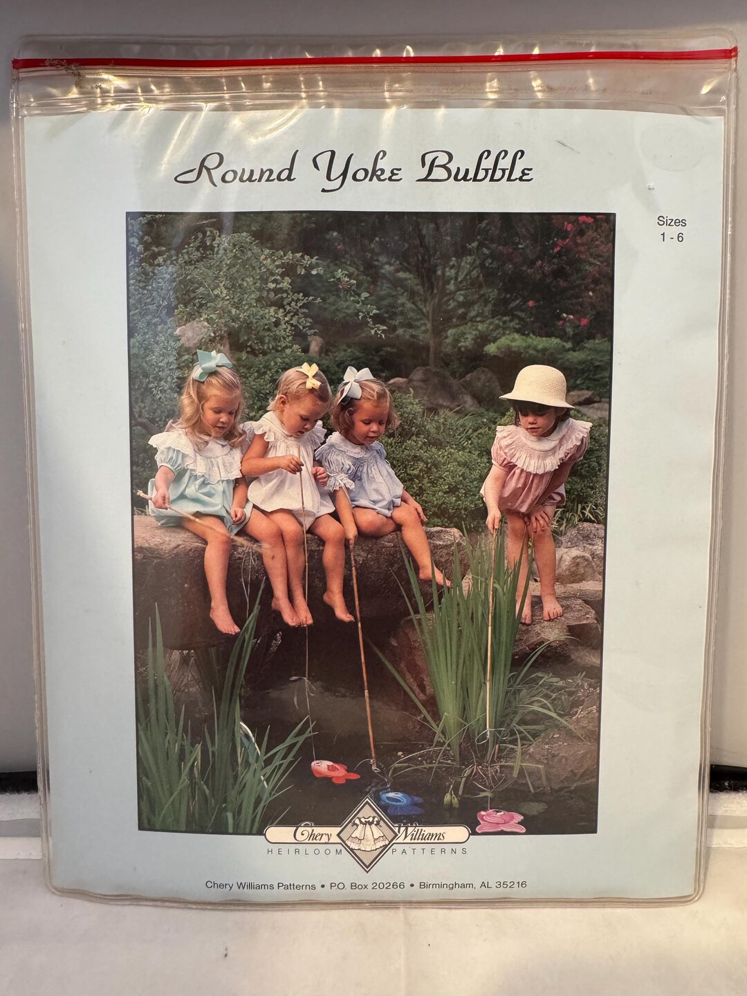 Chery Williams Heirloom Patterns - Round Yoke Bubble Sizes 1-6 - Uncut ...