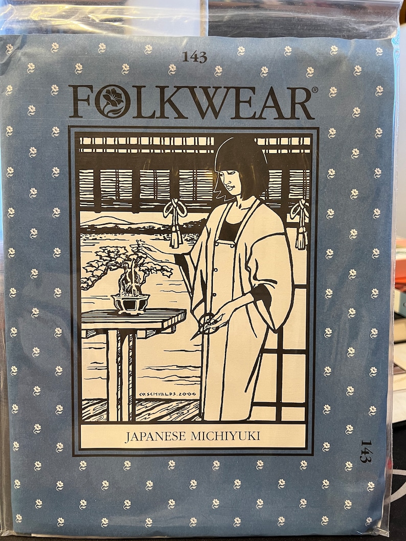 Folkwear Pattern 143 - Japanese Michiyuki - Etsy