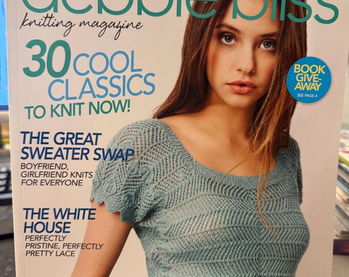 Debbie Bliss Knitting Magazine - 30 Cool Classics to Knit Now! - Etsy