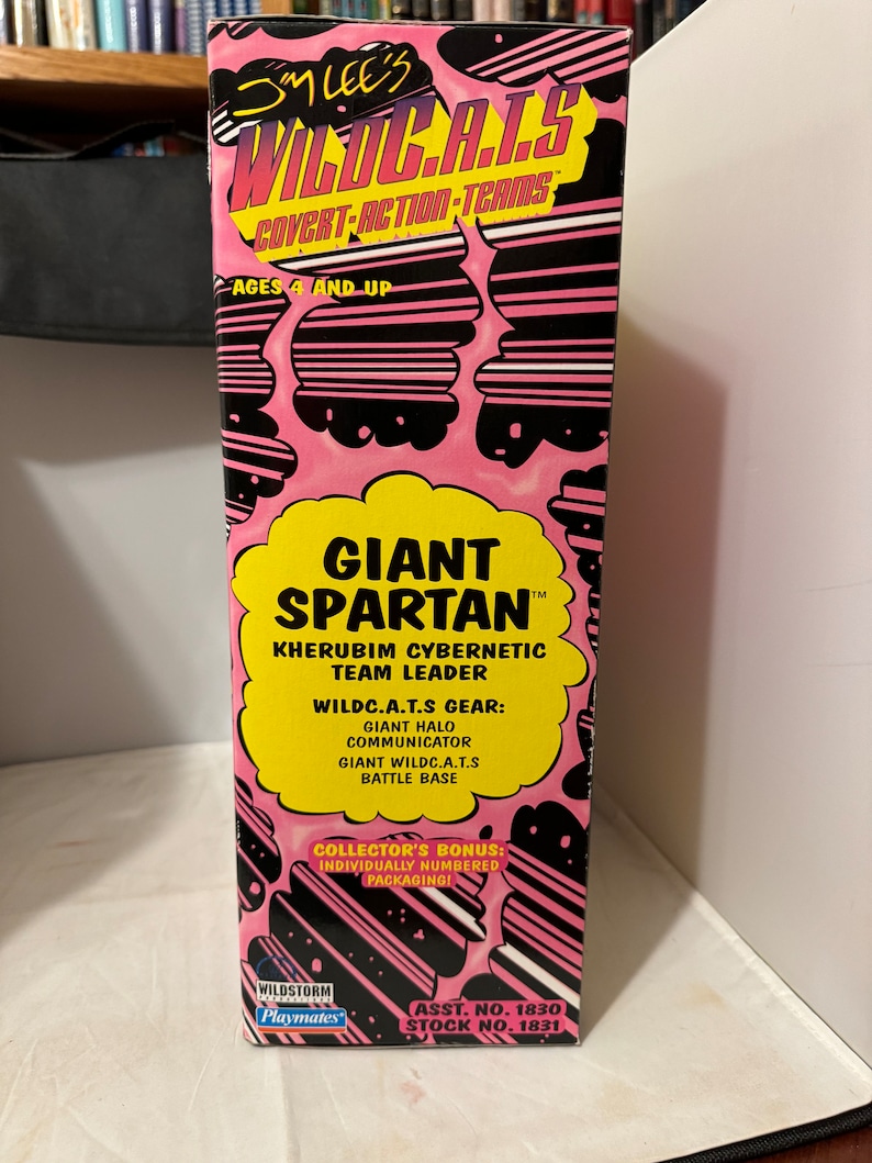 Wild C.A.T.S. - Giant Spartan - Giant 10" Action Figure! - New (1994 ...