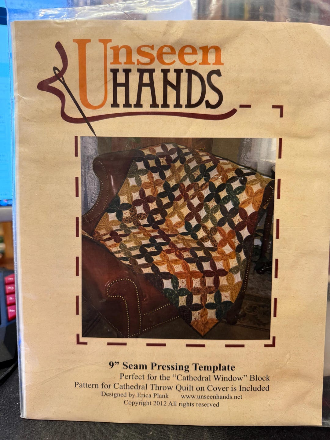 Unseen Hands - 9" Seam Pressing Template - Etsy