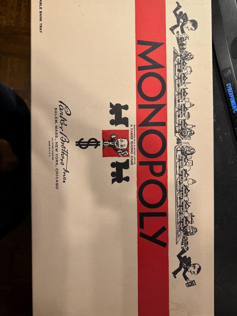 1946 Monopoly Game - Vintage Monopoly Game From 1946 - Etsy