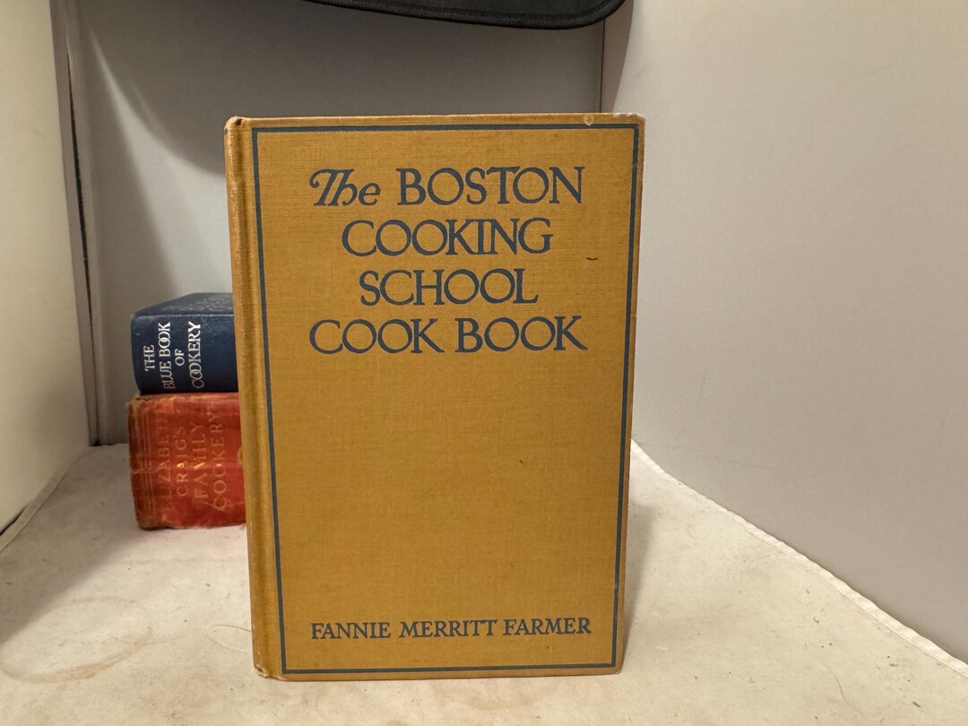 The Boston Cooking School Cook Book - Fannie Merritt-farmer 1935 - Etsy