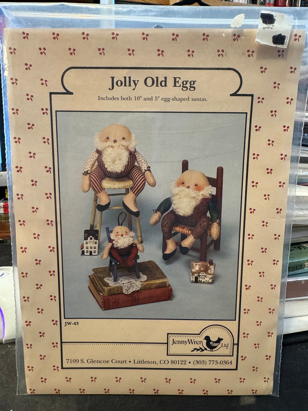 Jenny Wren JW-43 - Jolly Old Egg Pattern - Includes Both 10" and 5" Egg ...