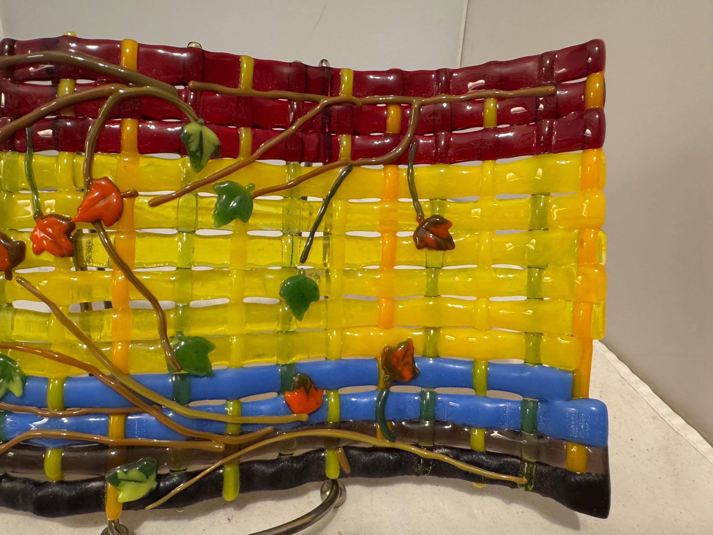 Beautiful Fused Glass Art - Home Decor - Etsy