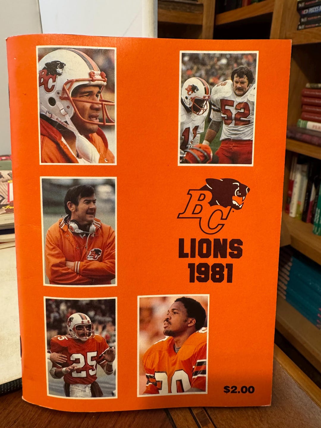 1981 BC Lions Media Guide - Etsy