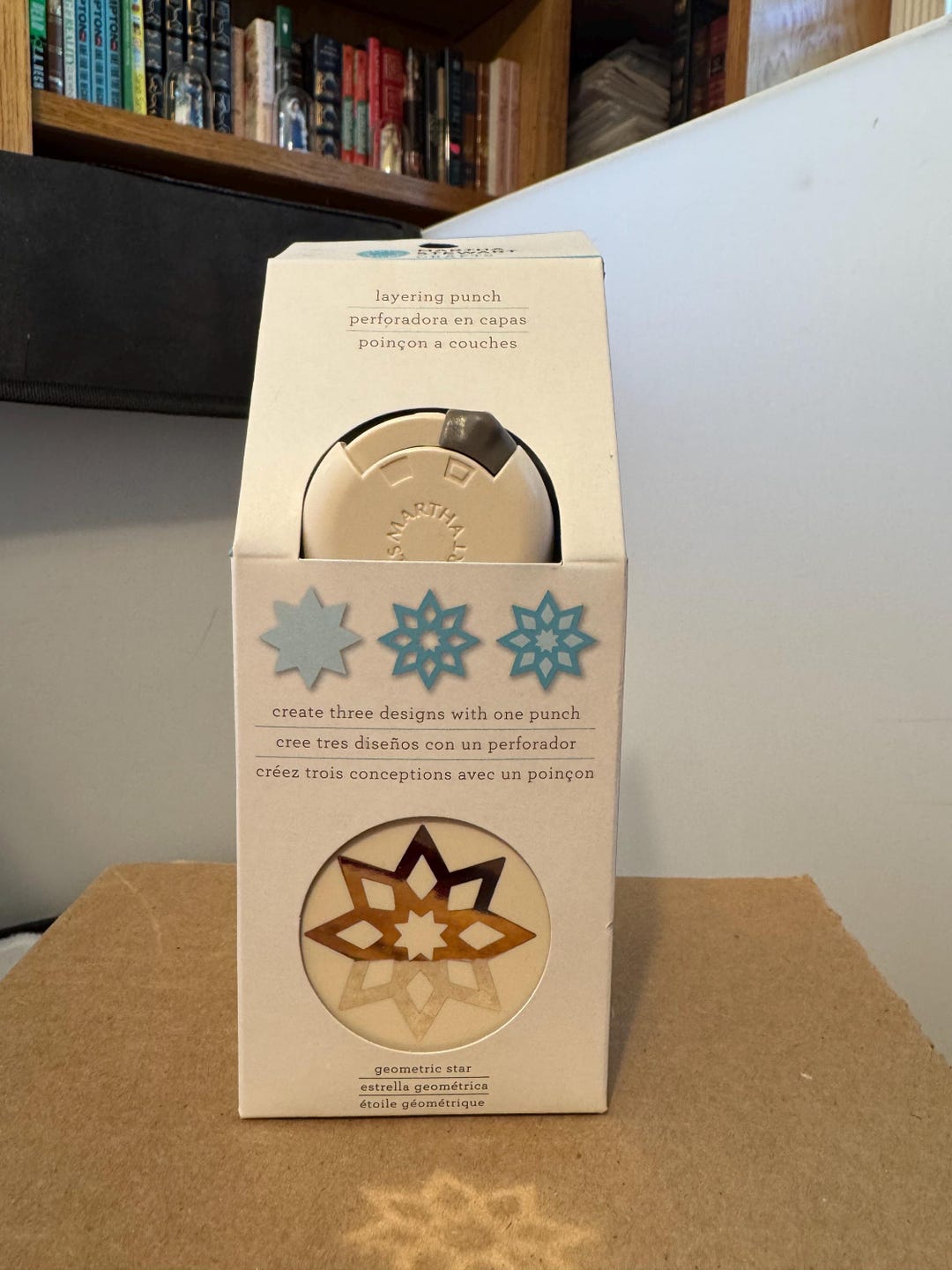 Martha Stewart Crafts Layering Punch Cartridge - Geometric Star - Etsy