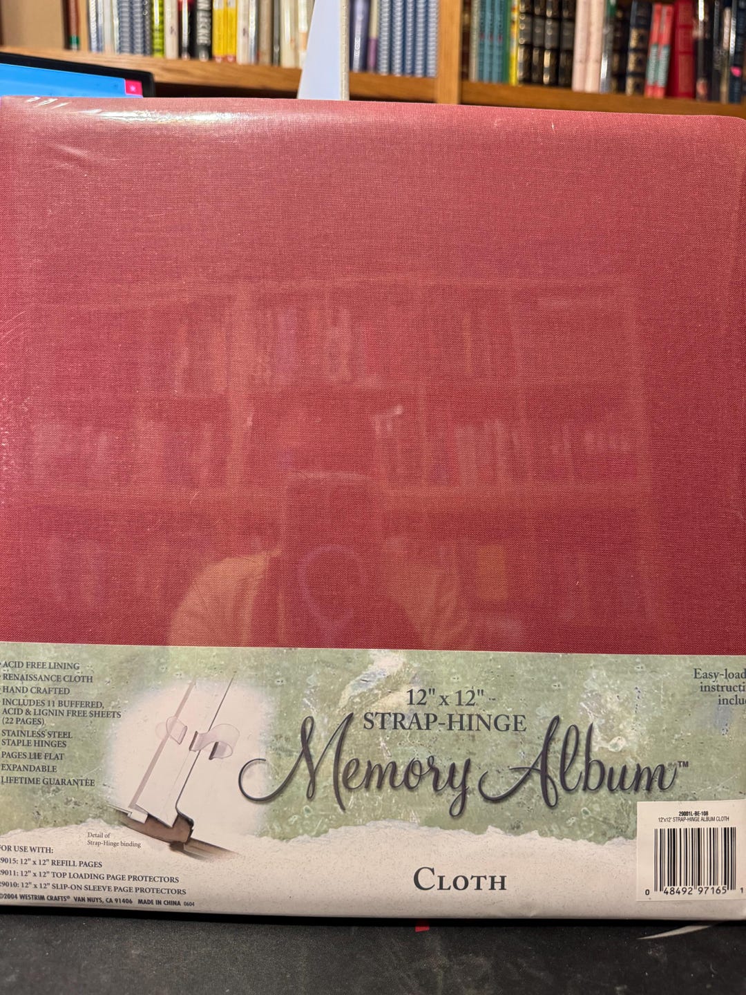 12' X 12' Strap-hinge Memory Album - Cloth - New - Etsy