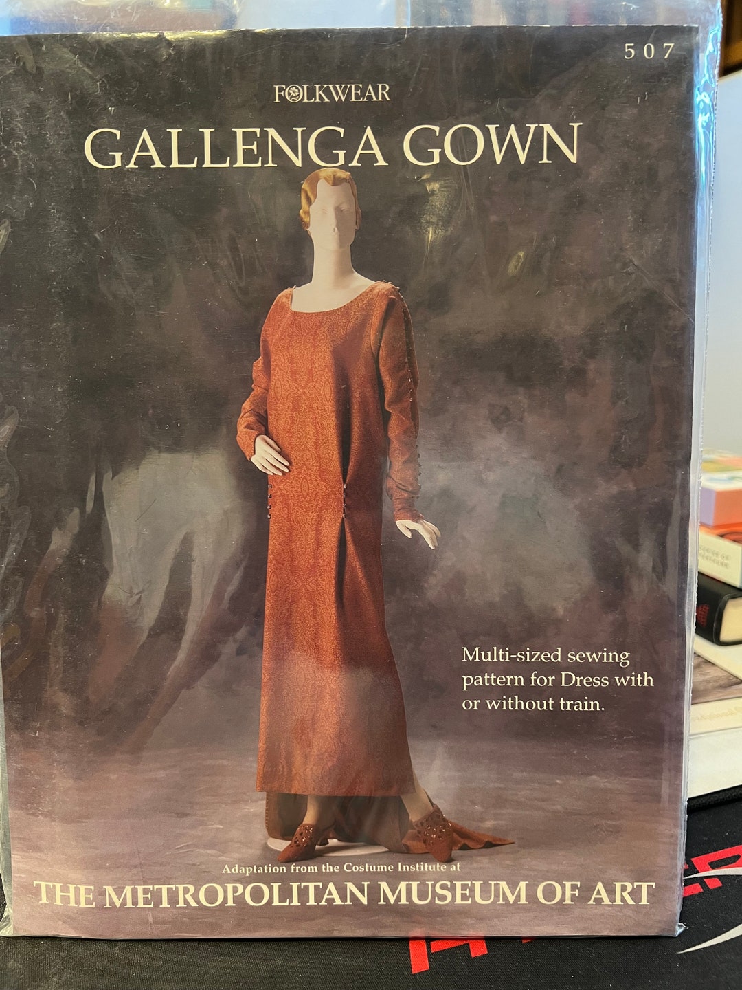 Folkwear Pattern 507 Gallenga Gown the Metropolitan Museum of Art - Etsy