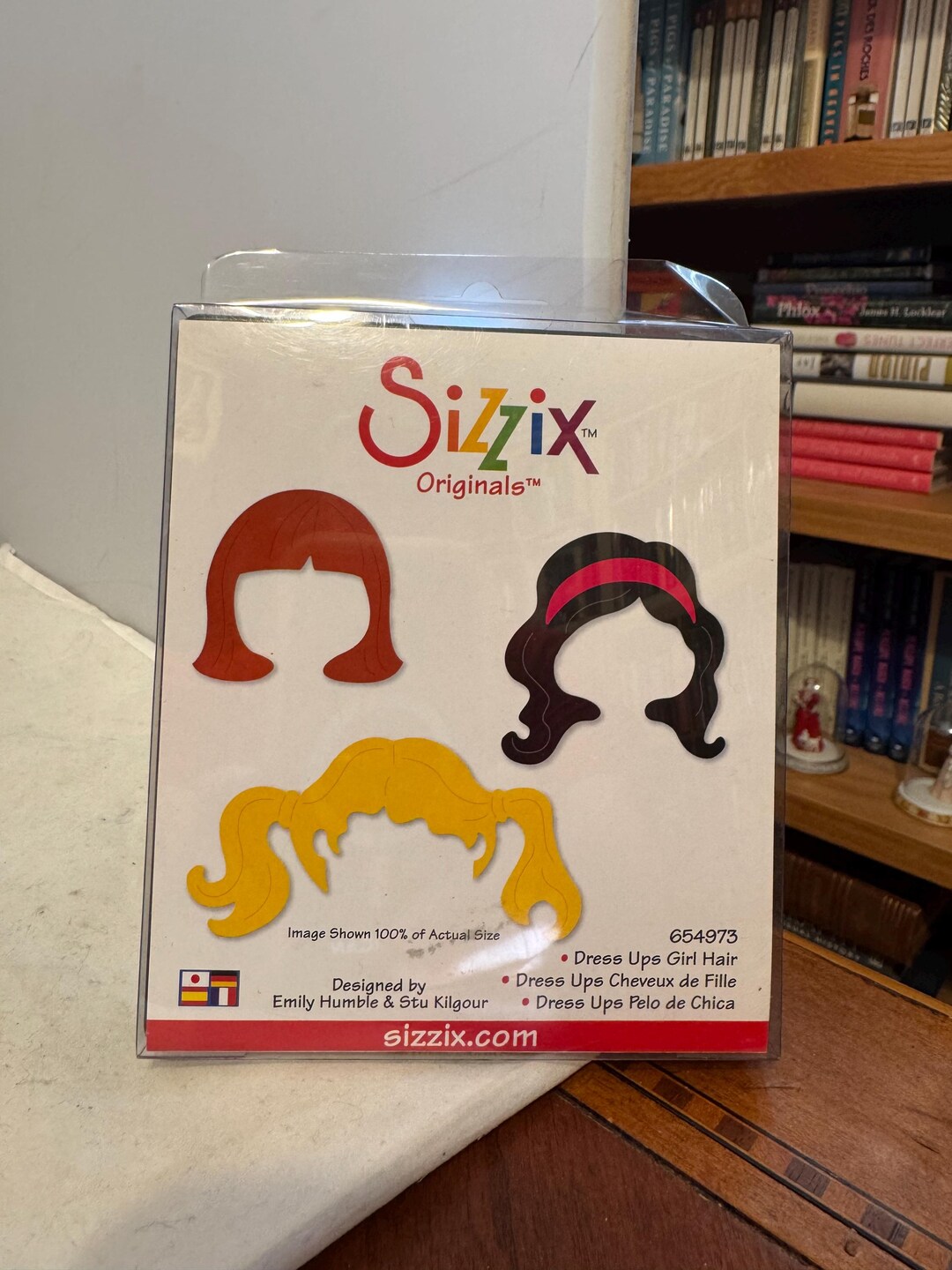 Sizzix Originals - Dress Ups Girl Hair #654973 - Etsy
