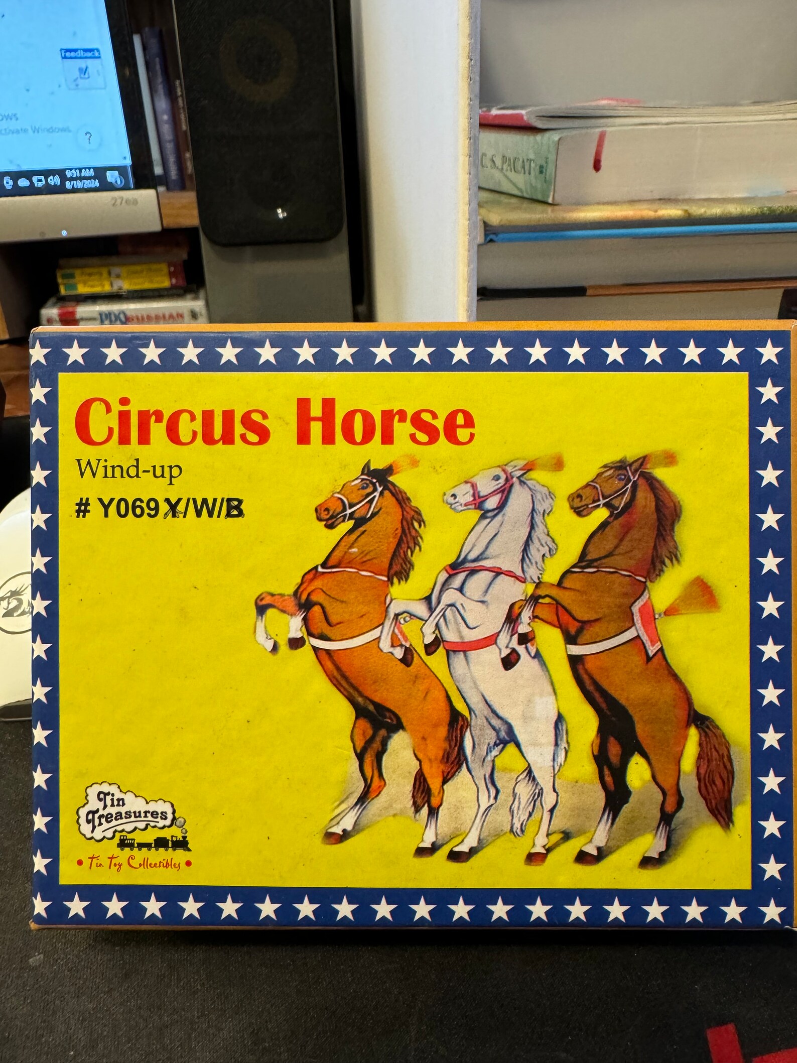 Vintage Wind-up Circus Horse Tin Toy Collectibles - New - Etsy