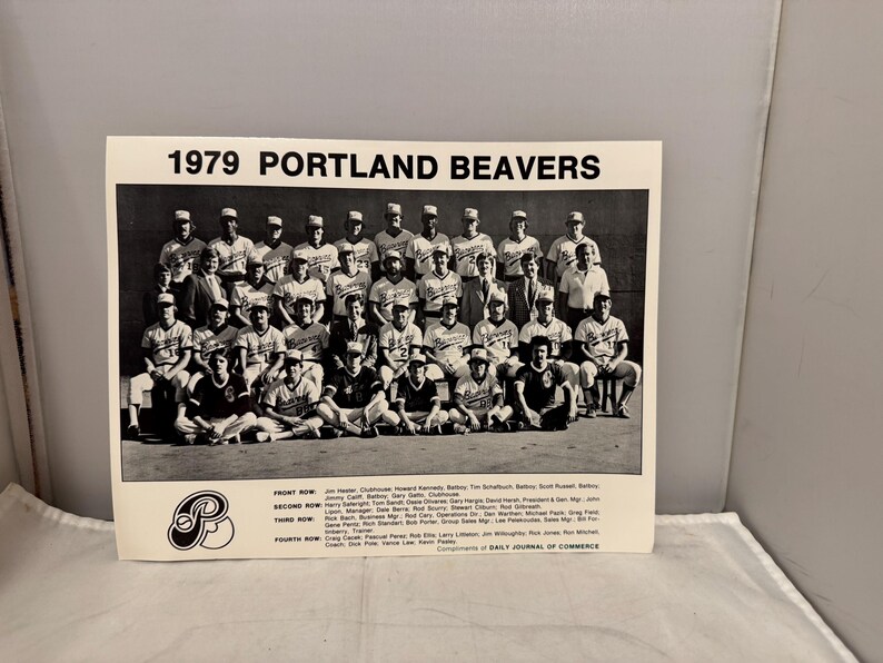 1979 Portland Beavers Photo - Etsy