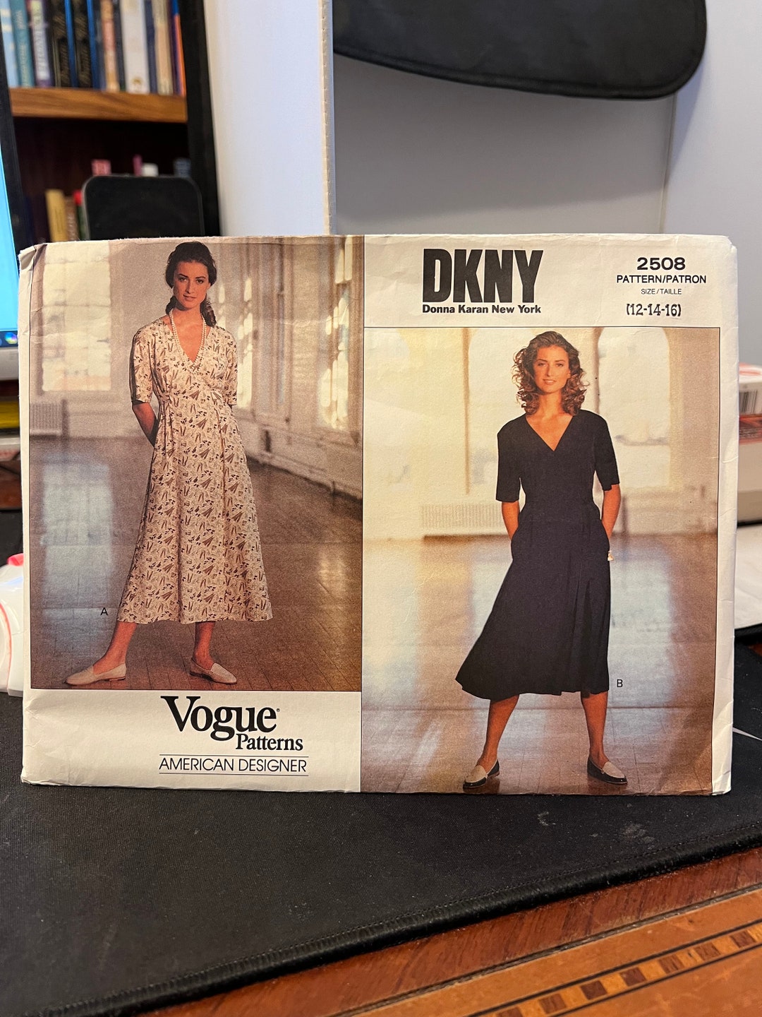 Vogue Patterns 2508 - Donna Karan New York - Size (12-14-16) - Misses ...