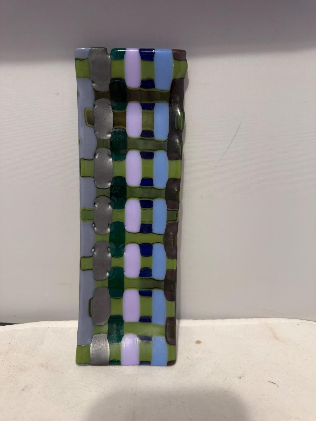 Beautiful Fused Glass Art Home Decor Piece - Etsy