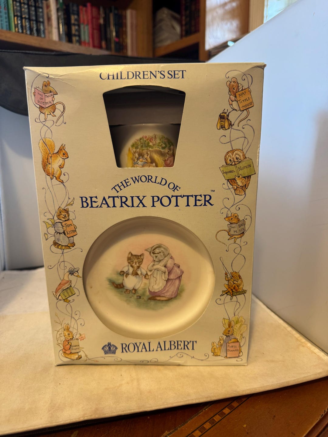 The World of Beatrix Potter Royal Albert Children's Set - Three Pieces ...