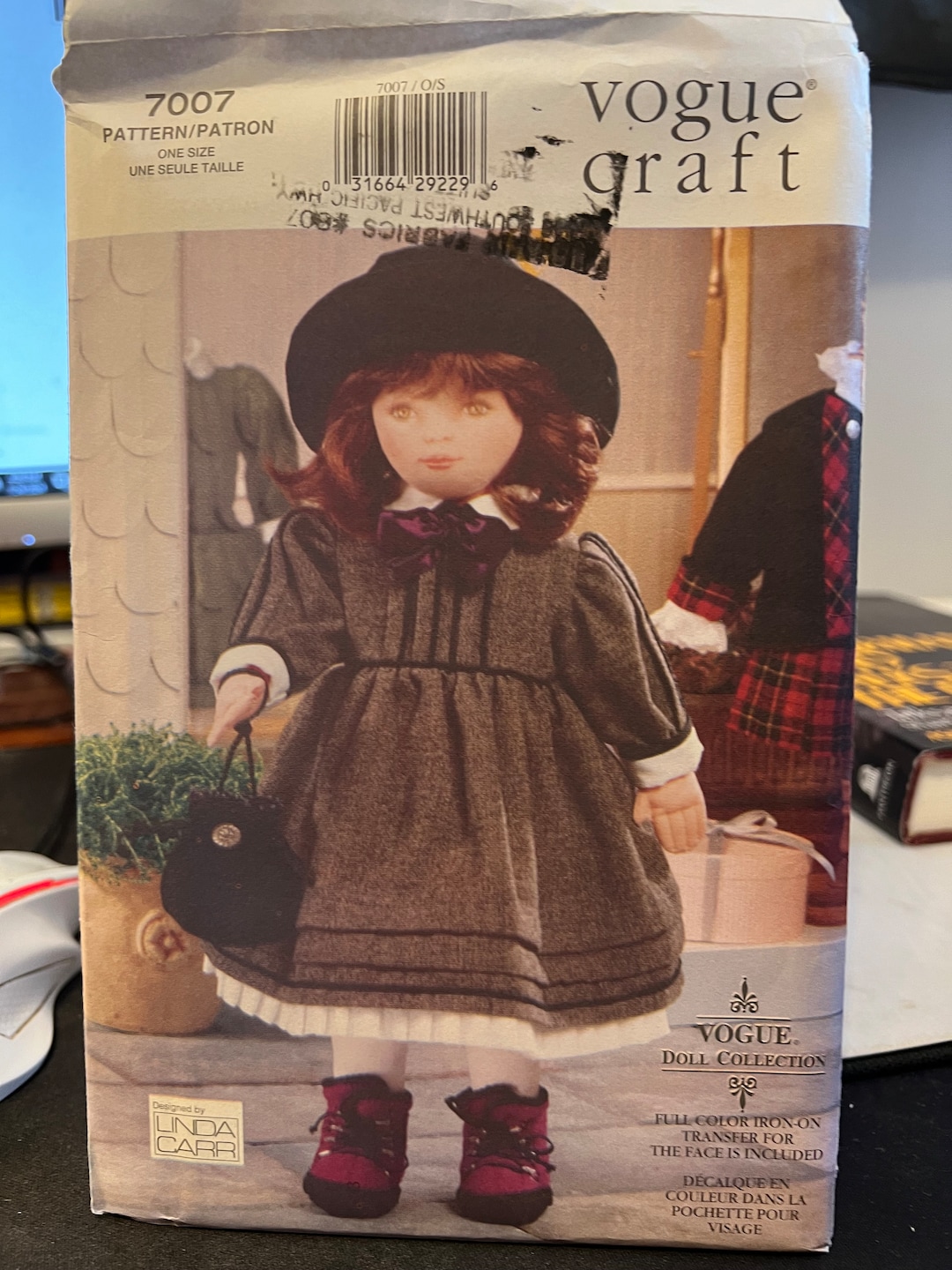 Vogue Craft Patterns 7007 - "olivia" 18" Doll With Full Color - Linda ...