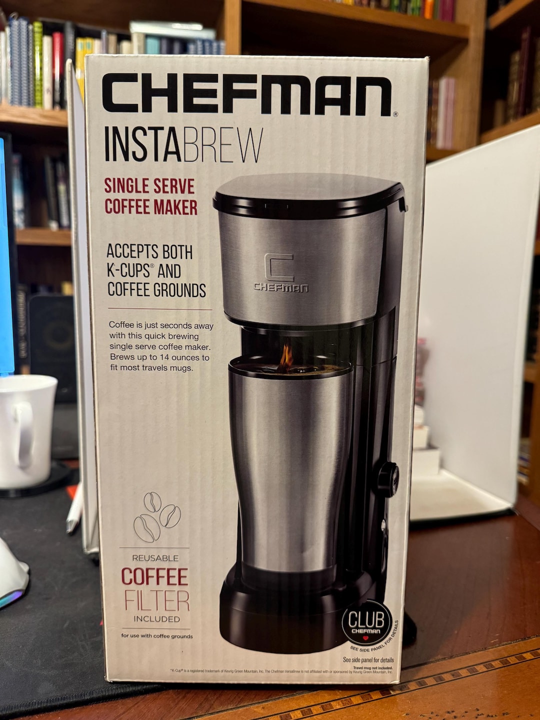 Chefman Instabrew Single Serve Coffee Maker New - Etsy