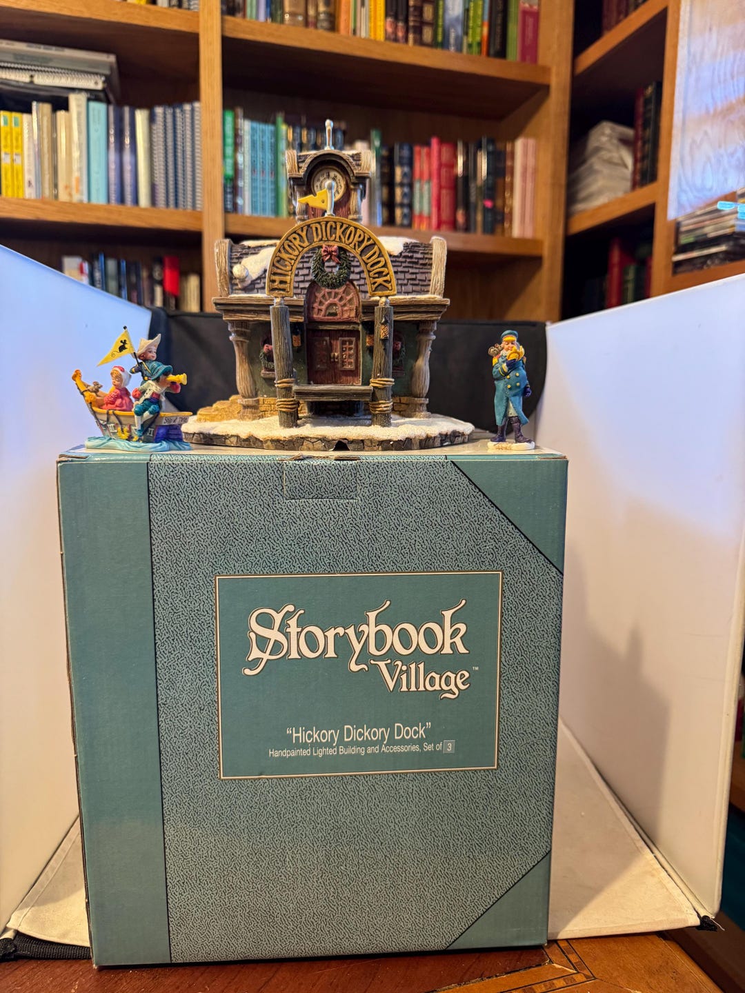 Department 56 - Storybook Village - "hickory Dickory Dock" - Etsy