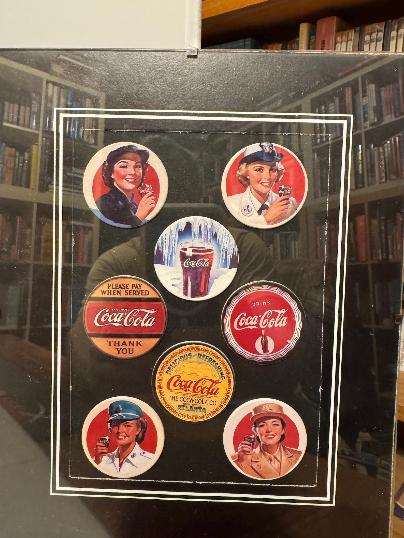 Framed 10" X 8" Coca-cola Pogs - Etsy