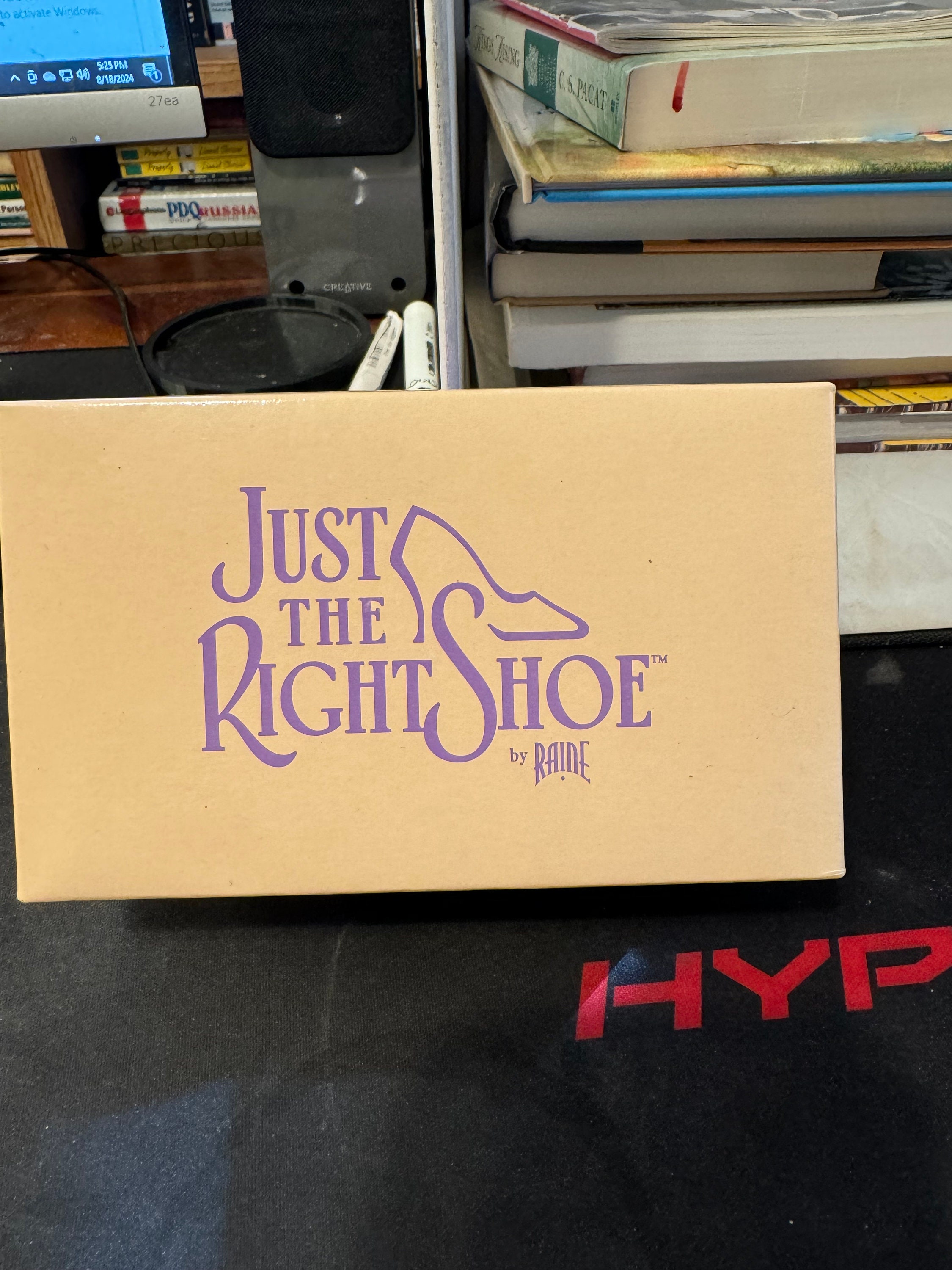 Just the Right Shoe, Collectible Miniature Shoe by Raine - Brocade ...