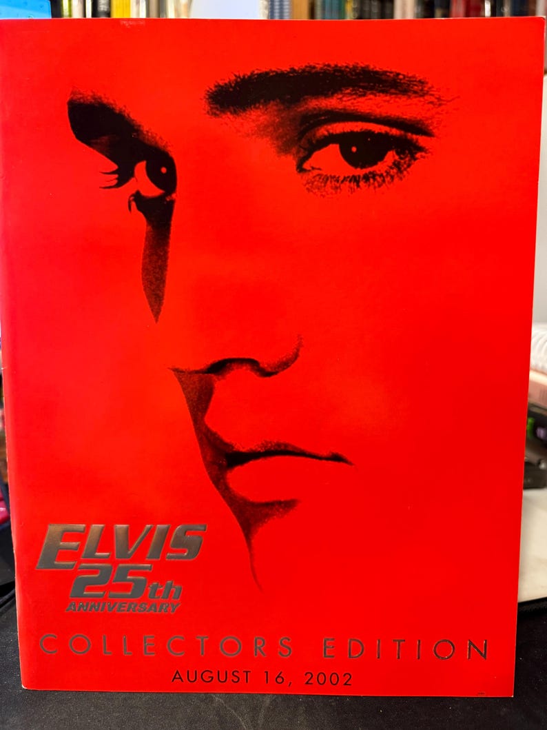 Elvis 25th Anniversary Collectors Edition Magazine - August 16, 2002 - Etsy