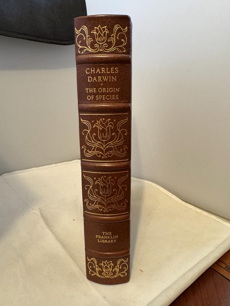Charles Darwin - the Origin of Species- the Franklin Library - Etsy