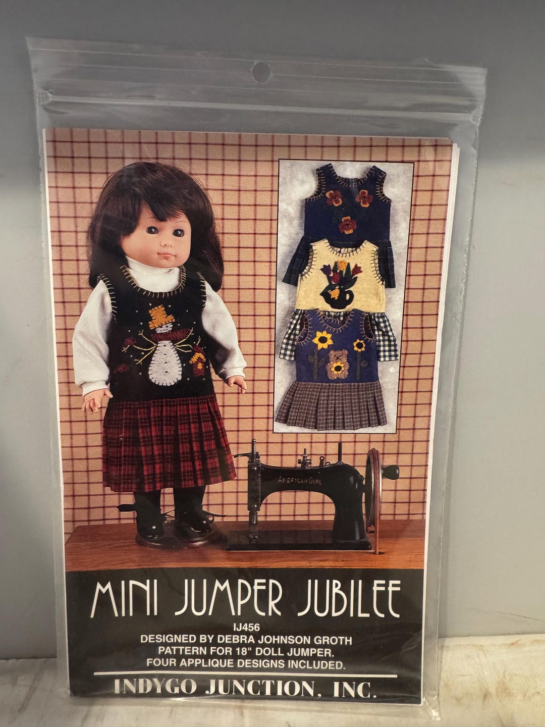 Indygo Junction Pattern IJ456 - Mini Jumper Jubilee - Pattern for 18 ...