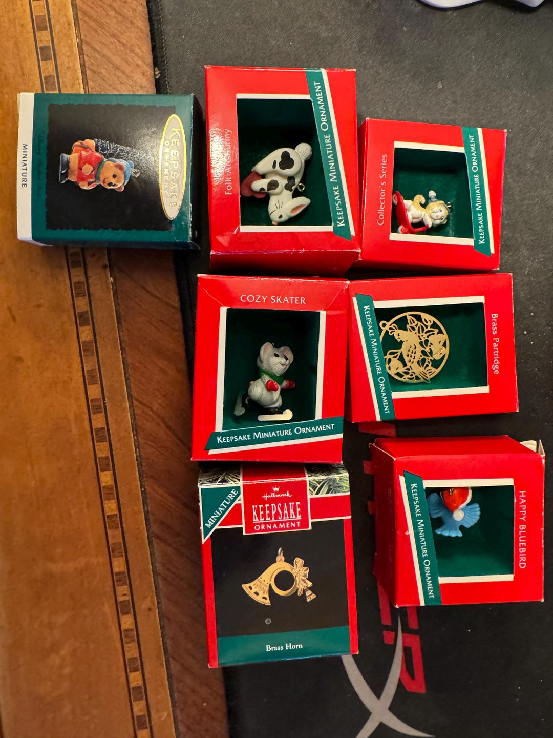 Eight Hallmark Miniature Figurines - Etsy
