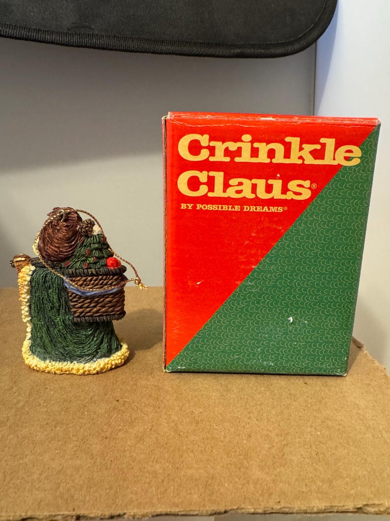 Crinkle Claus German Santa 659701 Christmas Tree Ornament - Etsy