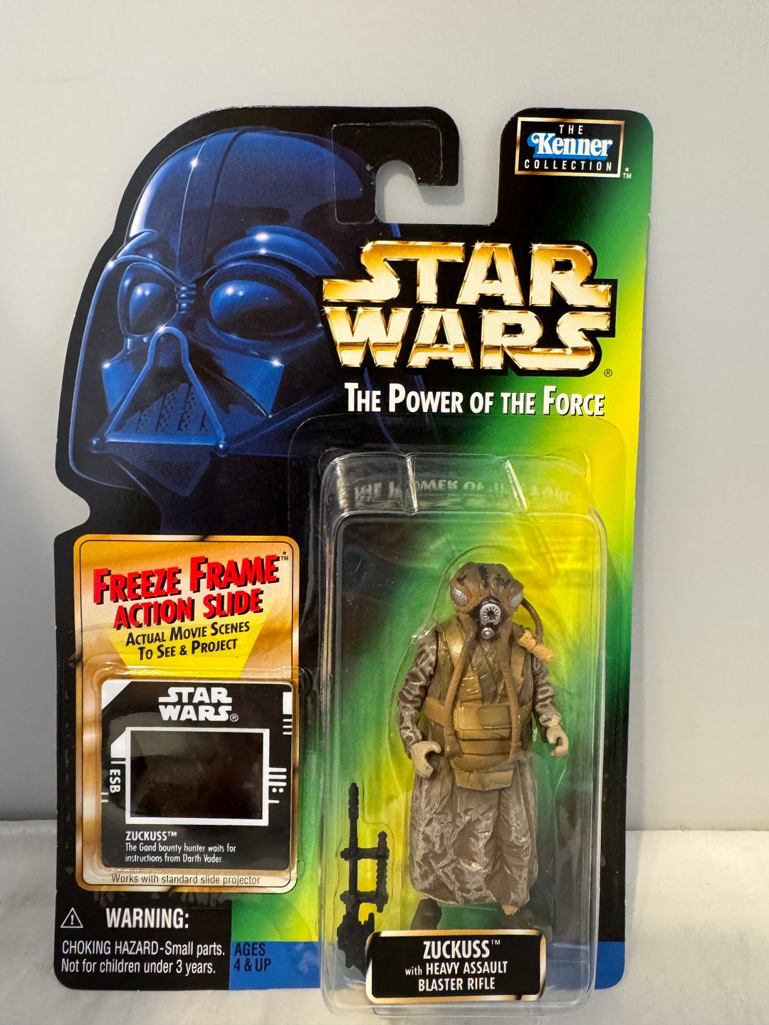 Star Wars the Power of the Force Zuckuss With Heavy Assault Blaster ...