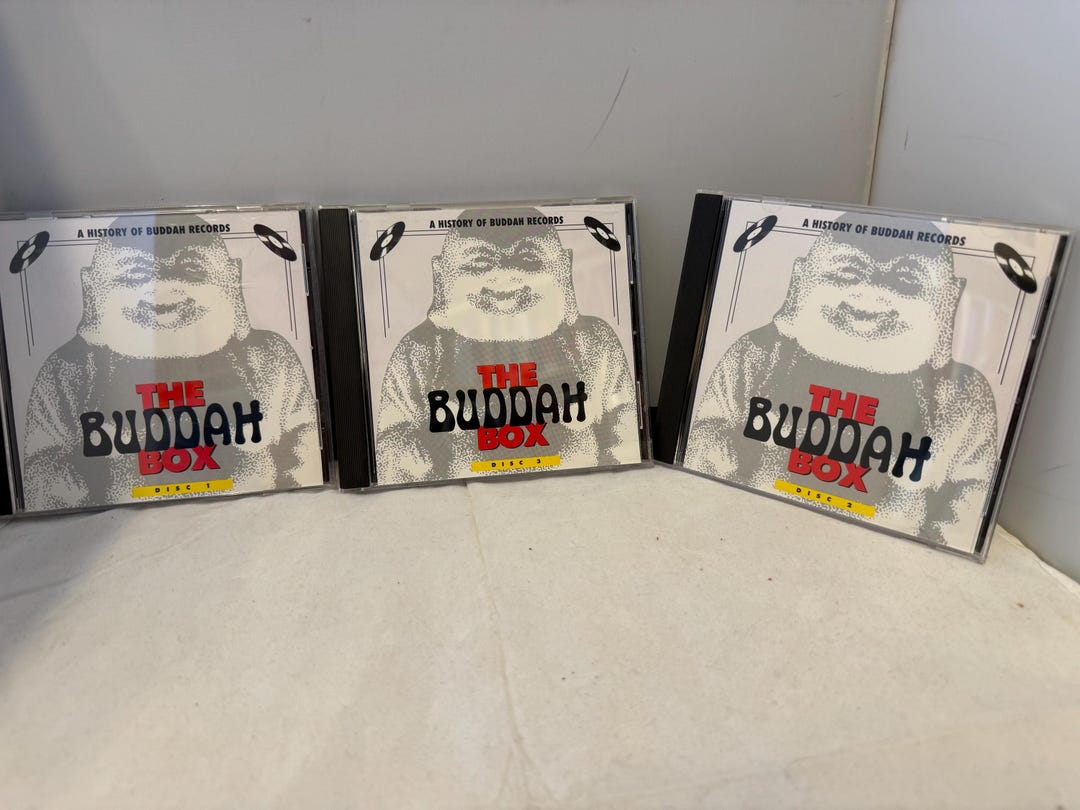 The Buddah Box - A History of Buddah Records - Three Cd's / Used - Etsy