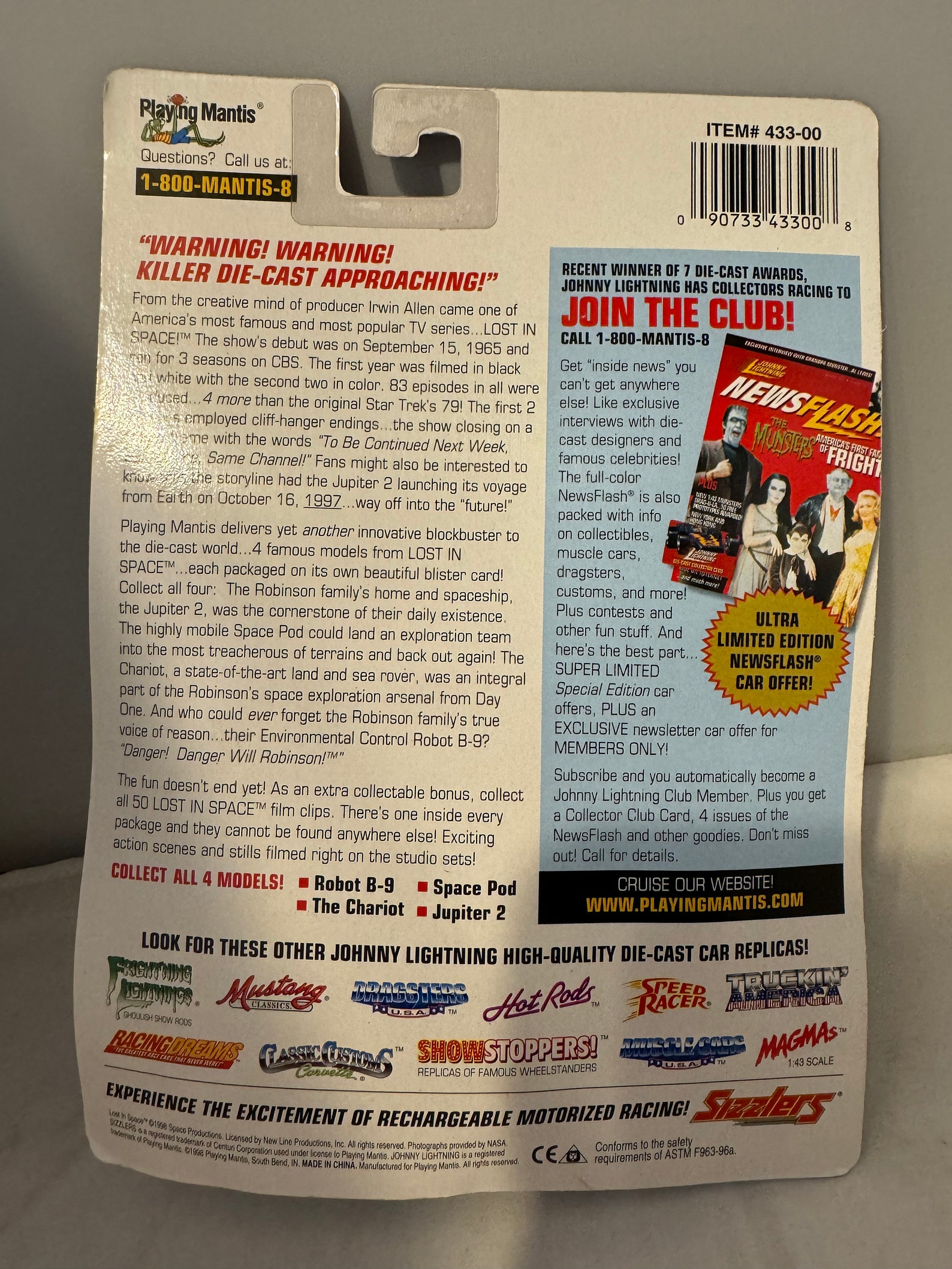 Johnny Lightning - Lost in Space - Space Pod - New (1998) - Etsy