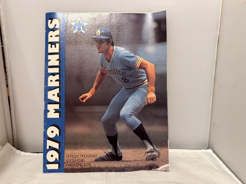 1979 Mariners Official Program & Souvenir Magazine - Etsy