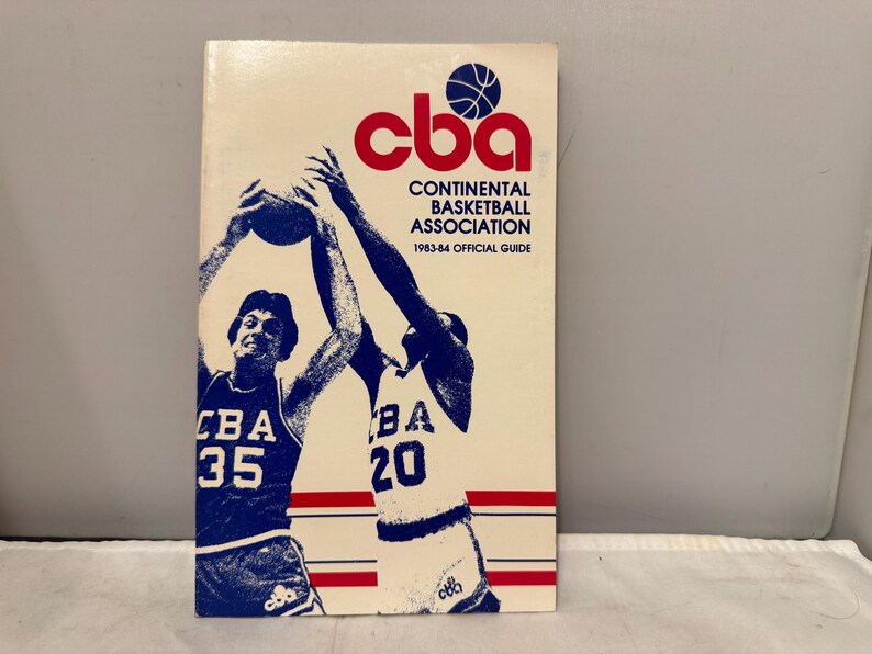 Continental Basketball Association 1983-84 Official Guide - Etsy