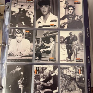 The Elvis Presley Collection - the Cards of His Life - Approx. 715 - Etsy