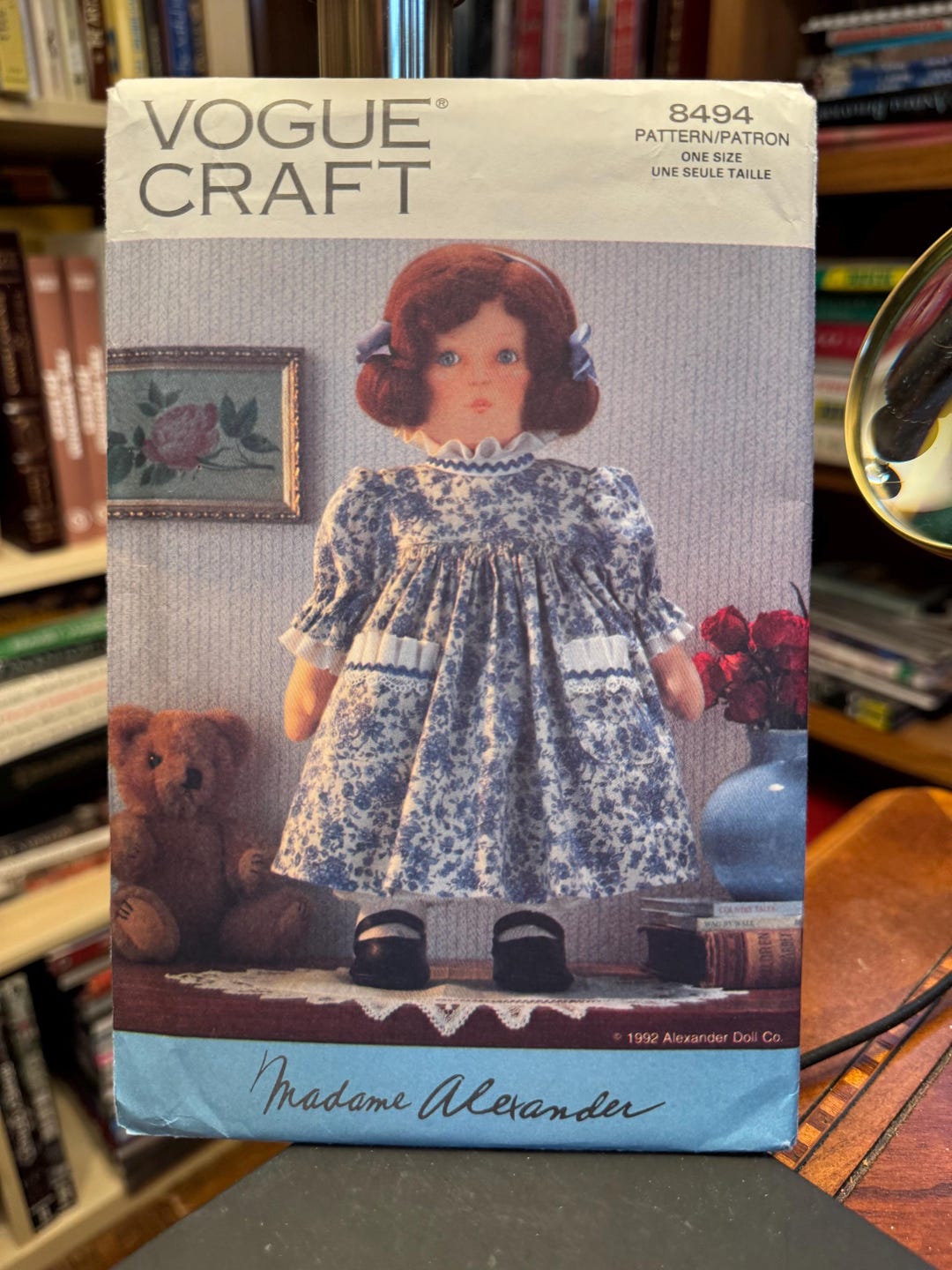 Vogue Craft Pattern 8494 - Madame Alexander - One Size - 17" Doll With ...