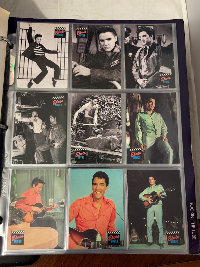 The Elvis Presley Collection - the Cards of His Life - Approx. 715 - Etsy